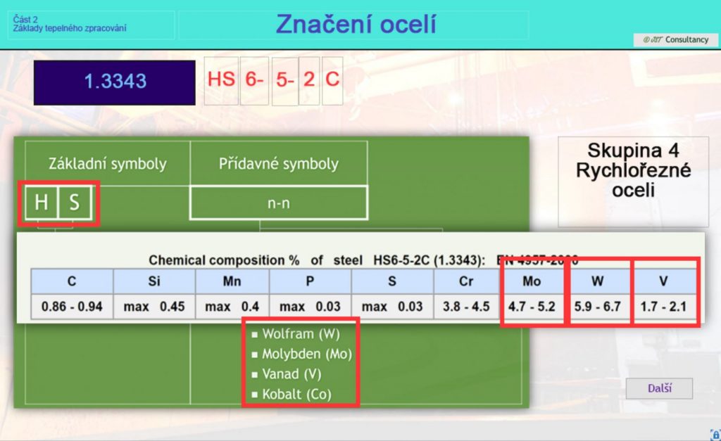 Značení ocelí - JST Consultancy